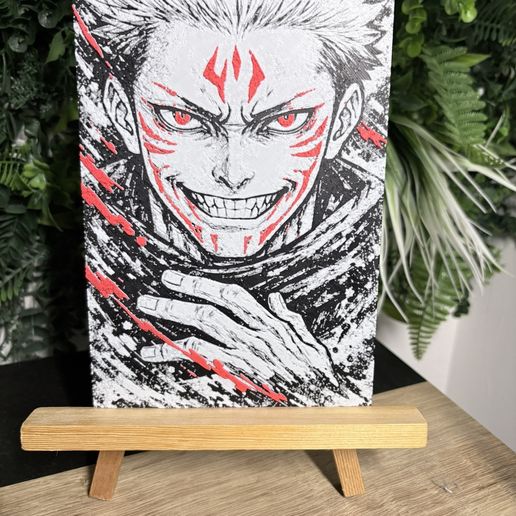 👾 Hueforge - Jujutsu Kaisen Sukuna・ STL File for 3D printing・Cults