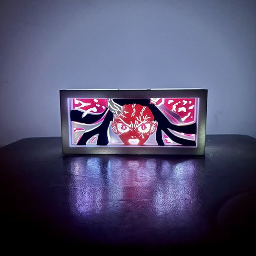 🏢 Nezuko - LED Lightbox - NO AMS NEEDED・ 3D File for 3D printing, CNC ...