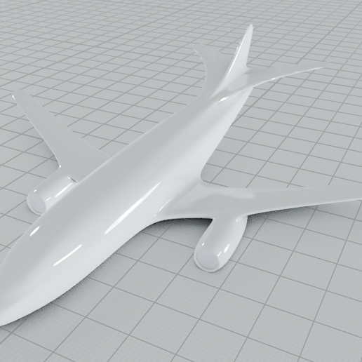 🆓 AIRLINER AEROPLANE SAMPLE・Free STL File for 3D printing・Cults