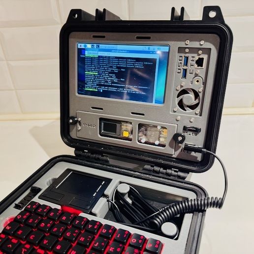 Free STL file My Cyberdeck 🖥️ ・3D printing design to download・Cults