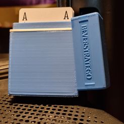 3D printable Playing Card Box・Cults