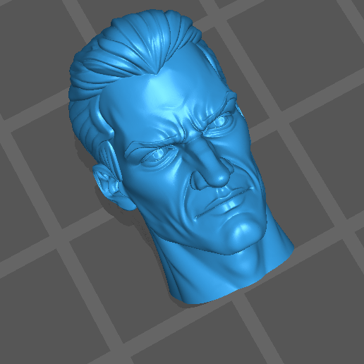 1/12 gi joe classified, marvel legends style head.. QUENTIN BECK ...