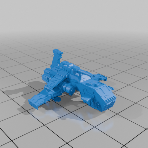 🚀 Fleet Commander Thunderhawk・Free 3D File for ・Cults