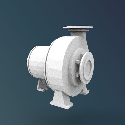 ⚙️ centrifugal pump・ STL File for 3D printing・Cults