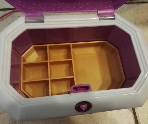 📦 Storage tray for VTech jewelry box・Free 3D File for ・Cults