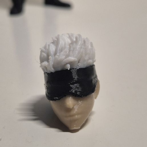 STL file **Satoru Gojo - My Rendition of Anime Character head** 🇯🇵 ・3D ...