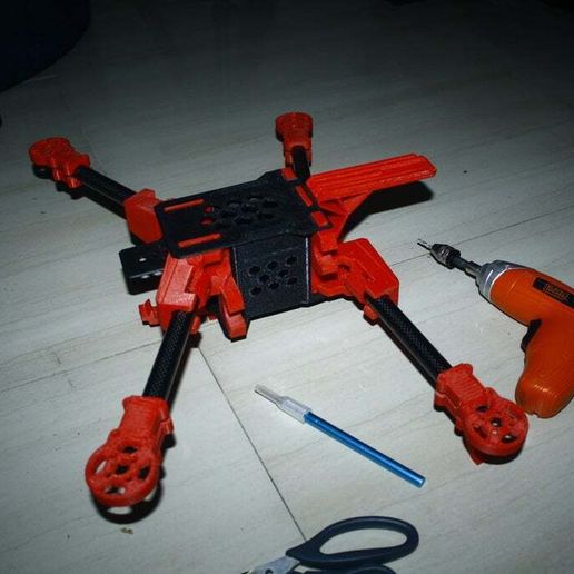🪰 Fatboy fly... (Voltus V2 with 16mm CF tube)・Free STL File for ・Cults