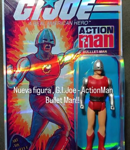 🦸 bulletman actionman action figure kenner super 7・3D Print・Cults