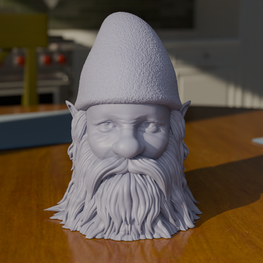 gnome head