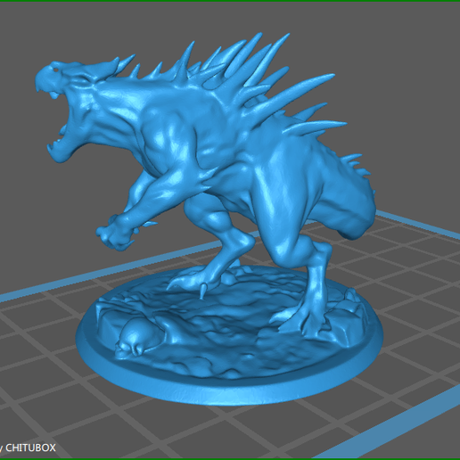 STL file DnD Tarrasque 🎲 ・3D printable model to download・Cults