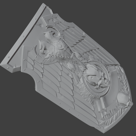 STL file 5 shields pack 🛰 (OBJ)・3D print model to download・Cults