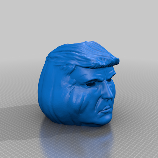 Free STL file Trump Pumpkin - The Trumpkin 🎃 ・3D print design to ...