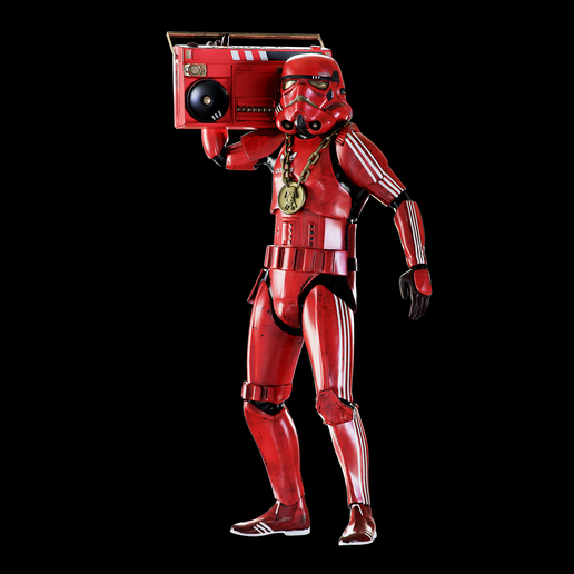 🫡 The Gangsta Stormtrooper - Stormtrooper hiphop dude - Gangster ...