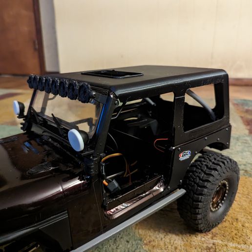 🔝 Axial CJ7 Hard top pack・ 3D File for 3D printing and CNC machining ...