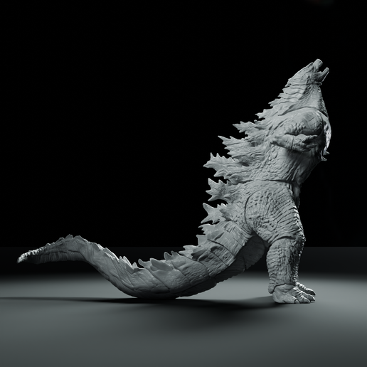 👹 Ancient Titan Godzilla・ STL File for 3D printing・Cults
