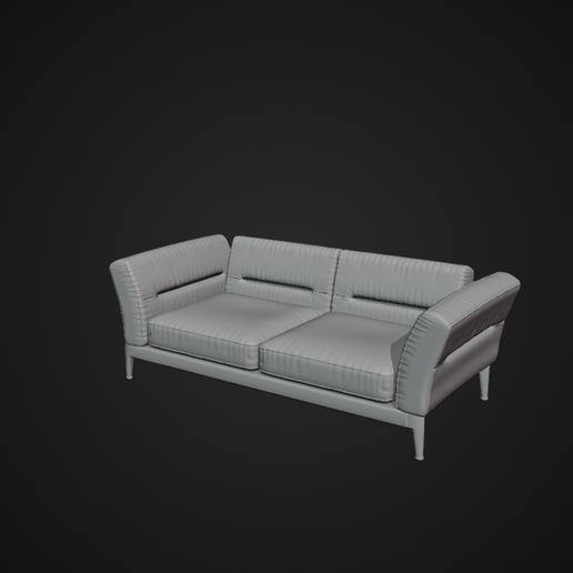 STL file diorama miniature sofa B1 🪣 ・3D printer model to download・Cults