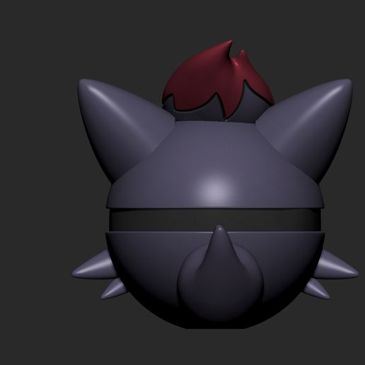 🐉 Pokemon Zorua and Zoroark All Forms Pokeball・ STL File for ・Cults