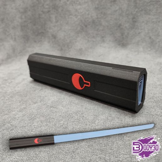 🎨 Retractable Sasuke Katana・ 3D File for 3D printing・Cults