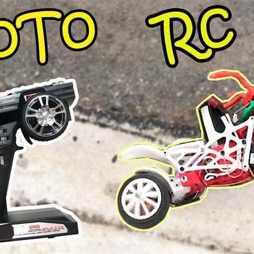 🚗 Motobike RC・Free STL File for 3D printing and CNC machining - Laser ...