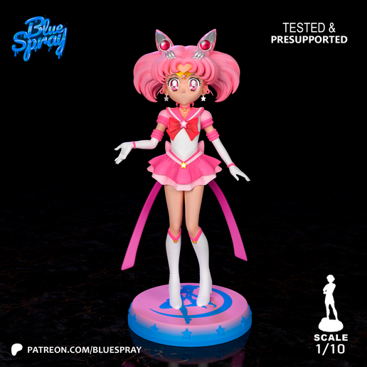 🌙 SAILOR MOON CHIBIOSA CHIBI・ STL File for 3D printing・Cults