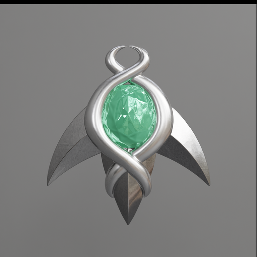 💎 Huntik Ariel Amulet | High Detail Summoning Jewel |・ STL File for 3D ...