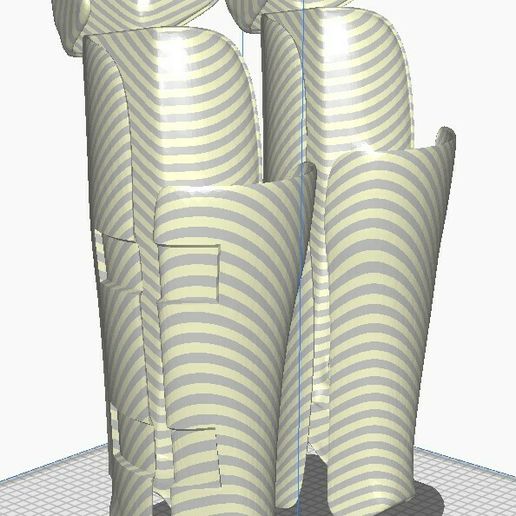 🦵 Aliens Colonial Marine Armour Leg and Knee Plates Full Size 3d Print ...