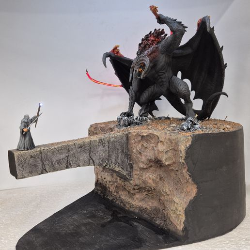 3D print Balrog of Morgoth • made with Anycubic Photon S・Cults