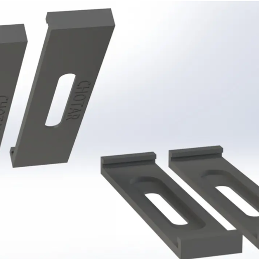 ⚙️ Frameless license plate mount・ STL File for 3D printing・Cults
