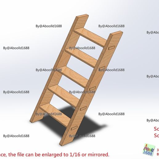 🐅 Tiger Tank Field ladders_A.(STL-35-16)・Free STL File for 3D printing ...