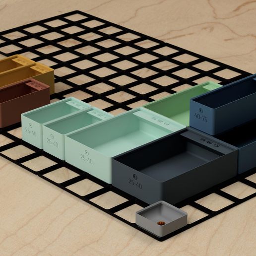 🔧 Gridfinity screw organiser and storage bins・Free STL File for 3D ...