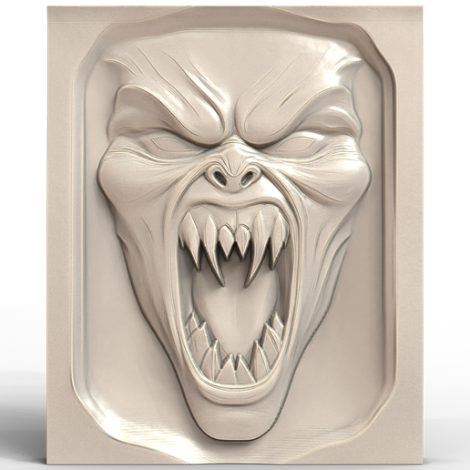 📁 3D Model STL File for CNC Router/Laser & 3D Printer A Vampire with ...