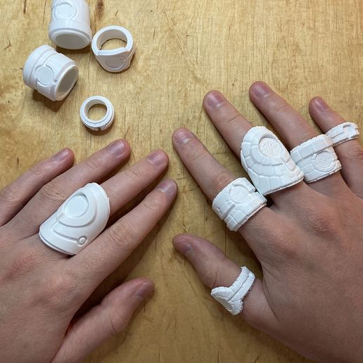 🔗 Link's Ultrahand Rings・Free 3D File for 3D printing・Cults
