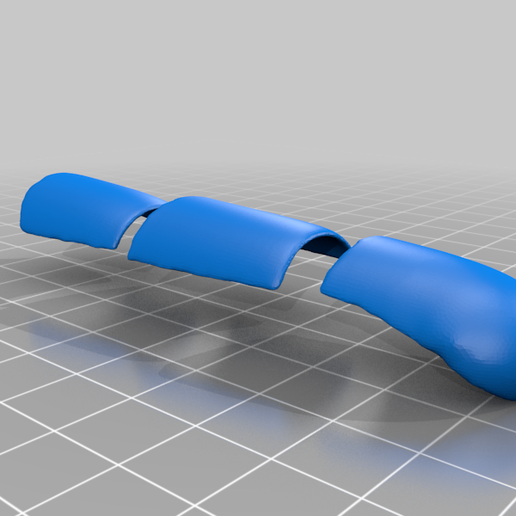 Edrio and Benthic - Two Tubes - Hand Armor・Free 3D File for ・Cults