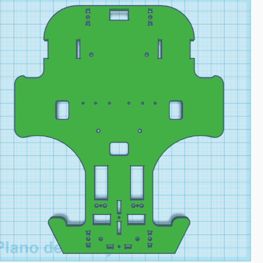 🤖 Chasis seguidor de linea・Archivo STL para ・Cults