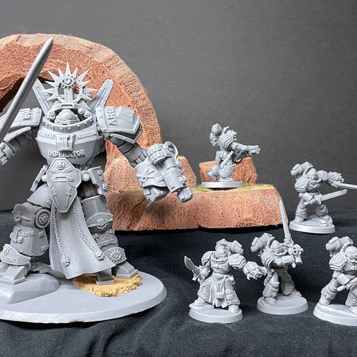 🧢 Silver Wardens CAP Kit (presupported)・ 3D File for 3D printing・Cults