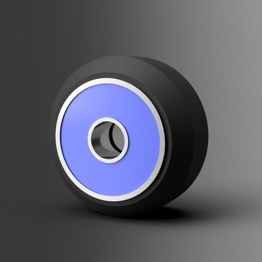 🛞 Open Builds V-Slot Wheel (16mm OD Bearing)・Free STL File for ・Cults