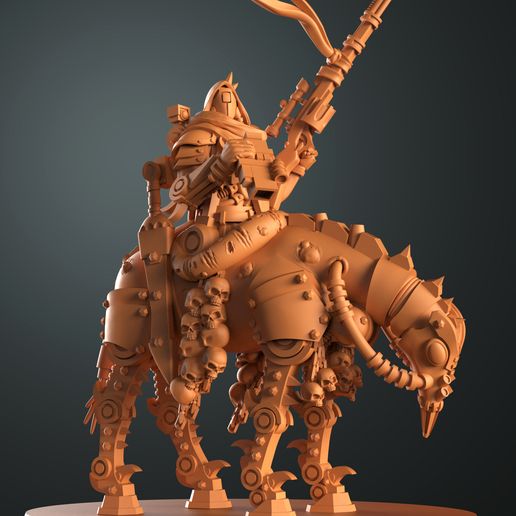 🤖 Robot Hunter Riders x3・ 3D File for 3D printing・Cults