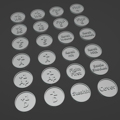 Tokens best 3D printing models・799 designs to download・Cults