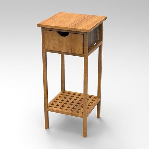 3D file Telephone Table 3D Model 📞 ・Model to download and 3D print・Cults