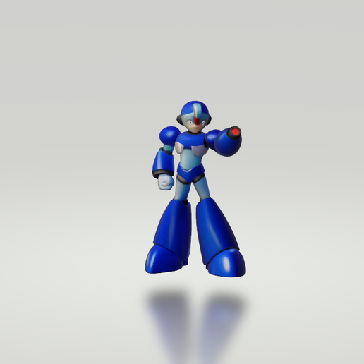 👨 Mega Man・ STL File for 3D printing・Cults
