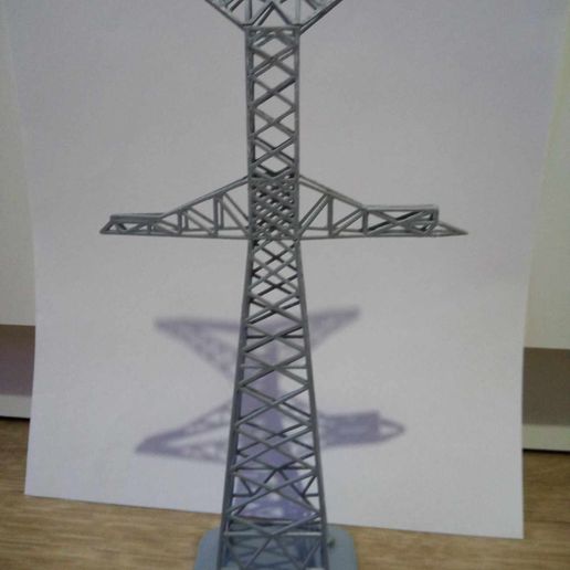 Archivo STL HIGH VOLTAGE PYLON - 1400 kV "CAT" reinforcing 🐱 ・Diseño ...