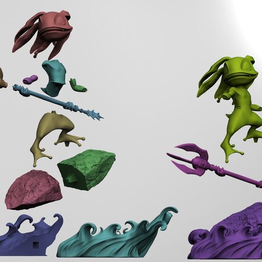 STL file Fizz - League Of Legends 👾 ・3D printable model to download・Cults