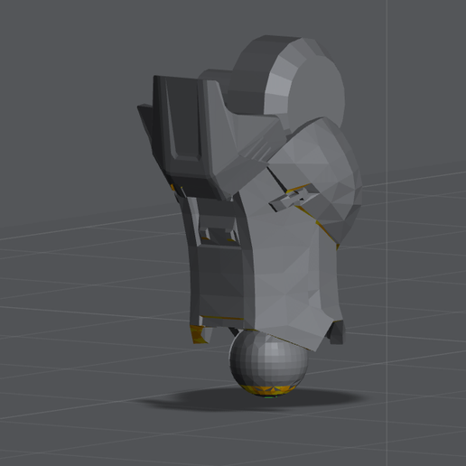 STL file Halo Mega Construx/bloks articulated spartan leg Mk vii ...