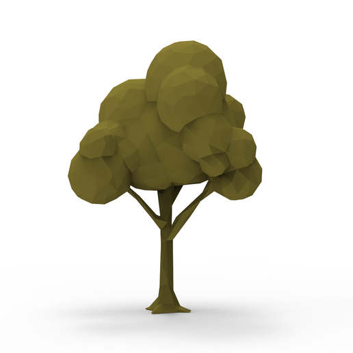 Archivo STL Cartoon Tree / Arbre Cartoon 🌳 (OBJ)・Plan de impresión en ...