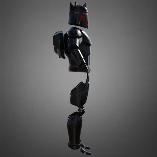 The Mandalorian Moff Gideon Full Armor and Jetpack for Cosplay・ 3D File ...