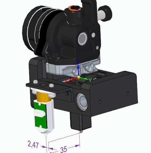 🧞‍♂️ Creality CR 5 Pro H MOD Klipper Bambulab Hotend Orbiter direct ...