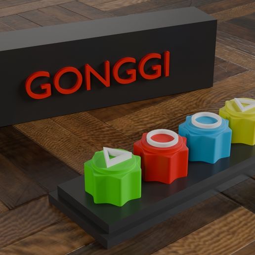 🦑 Squid Game - Gonggi・ STL File for 3D printing・Cults