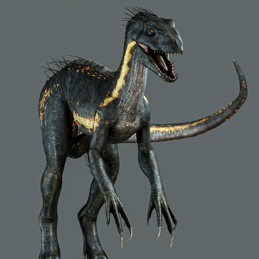 Archivo STL Indoraptor - rigged/posable [ archivo stl incluido ] 🦖 ...