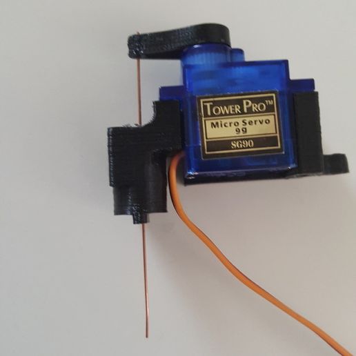Free 3D file servo mount RR turn-out 🎲 ・3D printer design to download・Cults