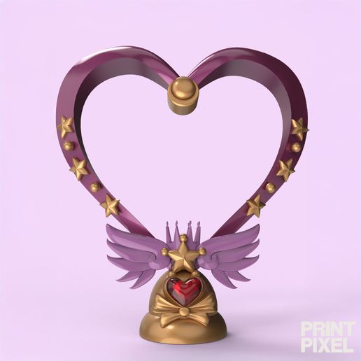 🌙 Chibi Moon Bell - Sailor Moon・ 3D File for 3D printing・Cults